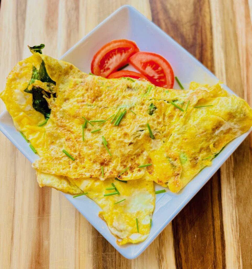 How to Cook an Omelette on a Griddle – Perfectly Imperfect Recipe